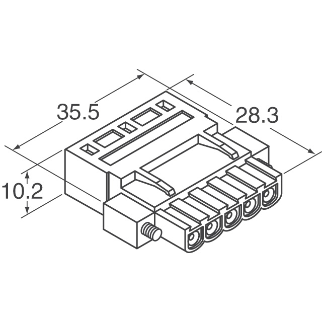 HR31-5.08P-5SC(71) Hirose Electric Co Ltd | Conectores, interconectores | DigiKey